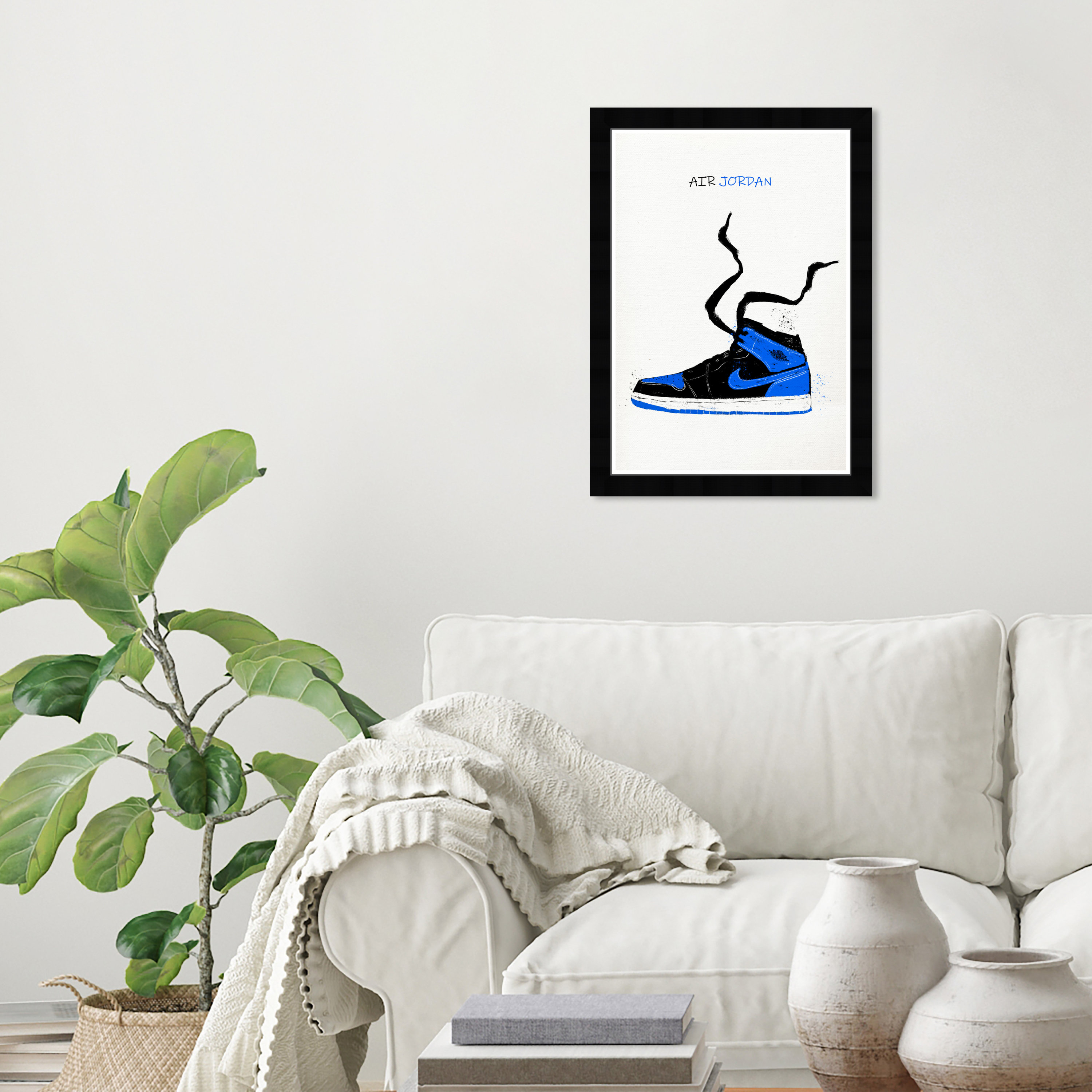 Wynwood Studio Air Jordan V - Picture Frame Graphic Art | Wayfair
