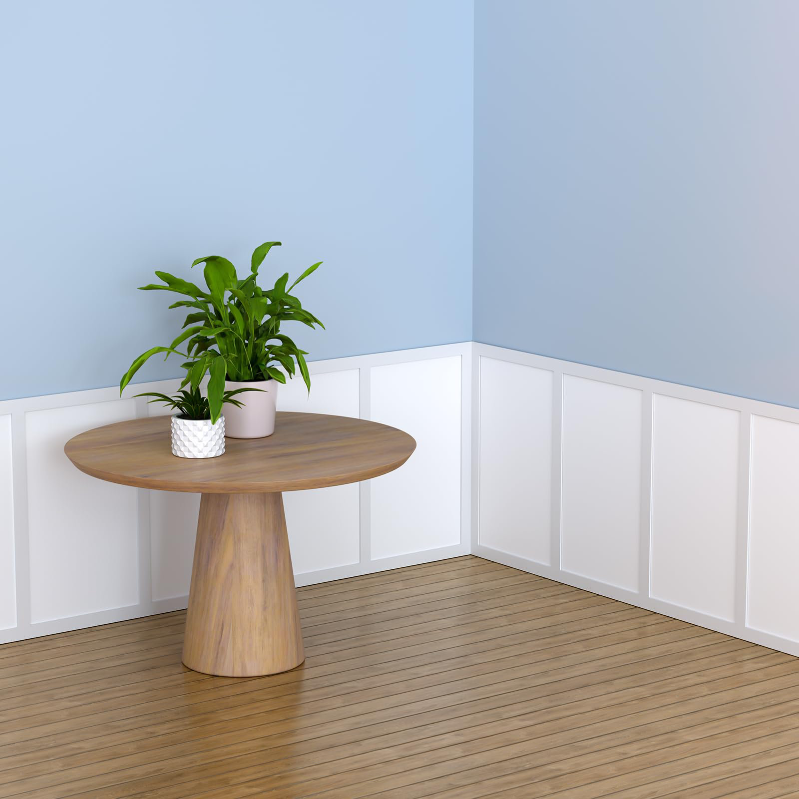 FEIYAN MDF Board And Batten Wall Panel Kit 94.5In X 47.2 In Premade ...