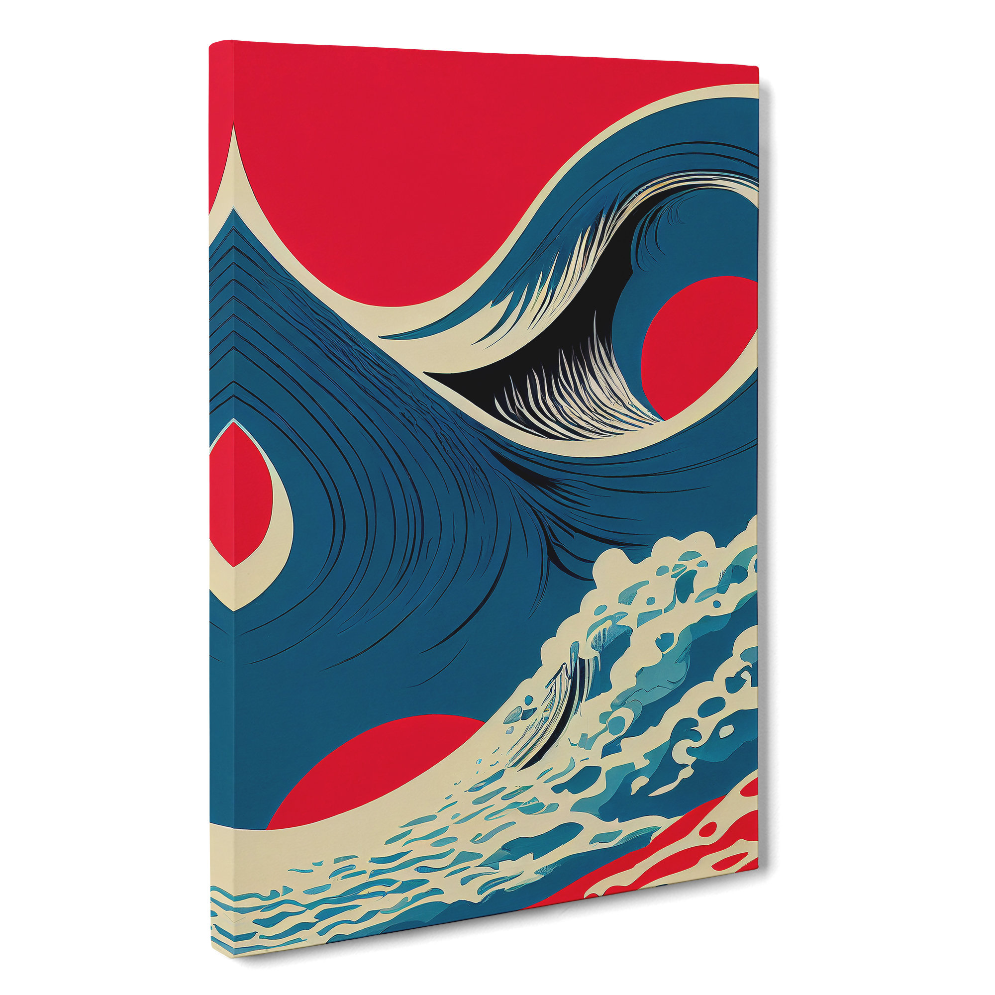 House of Hampton Pop Art Ocean Wave No.1 | Wayfair.co.uk