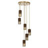 Mercer41 Demps 6 - Light Shaded LED Chandelier | Wayfair.co.uk