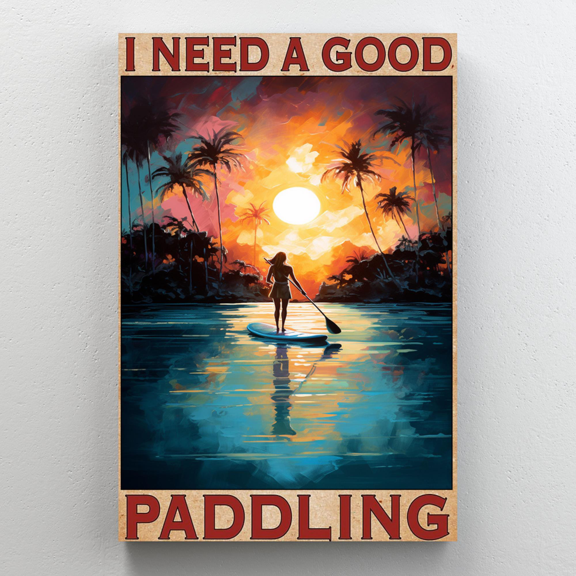 Trinx I Need A Good Paddling - 1 Piece Rectangle Graphic Art Print On ...