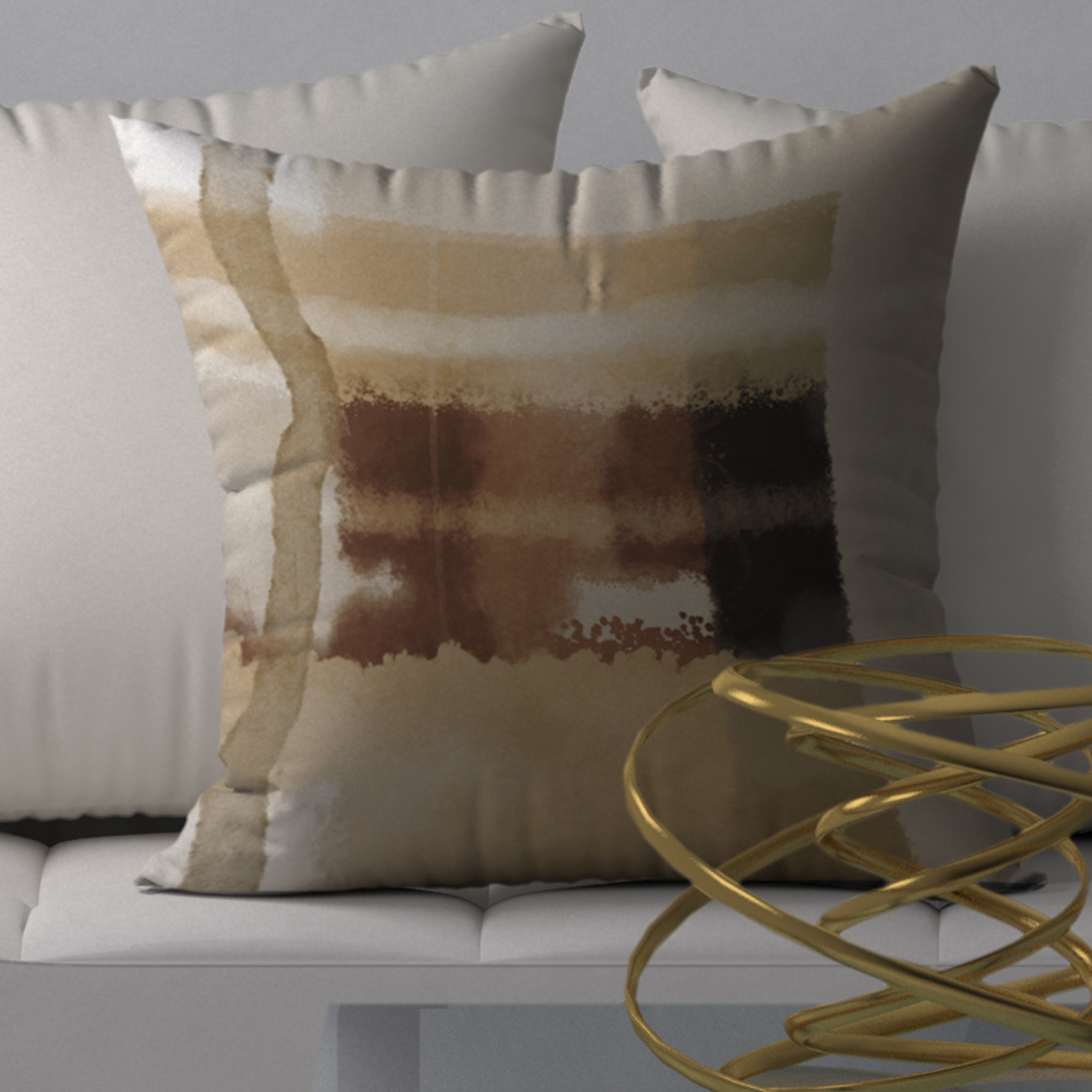 LeRoi Products Power Aroma Square Pillow Cover & Insert | Wayfair