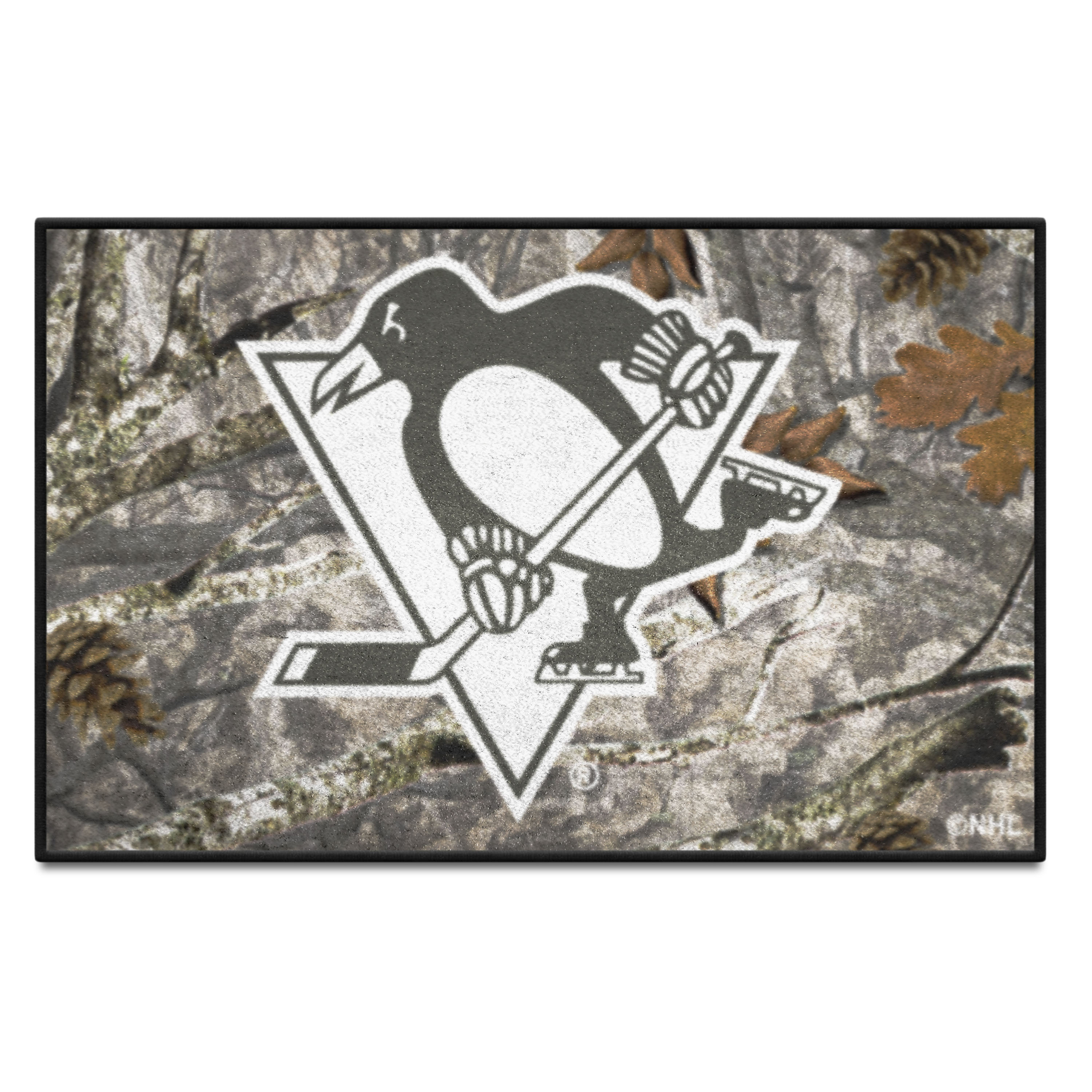FANMATS Pittsburgh Penguins Camo Starter Mat Accent Rug - 19In. X 30In ...