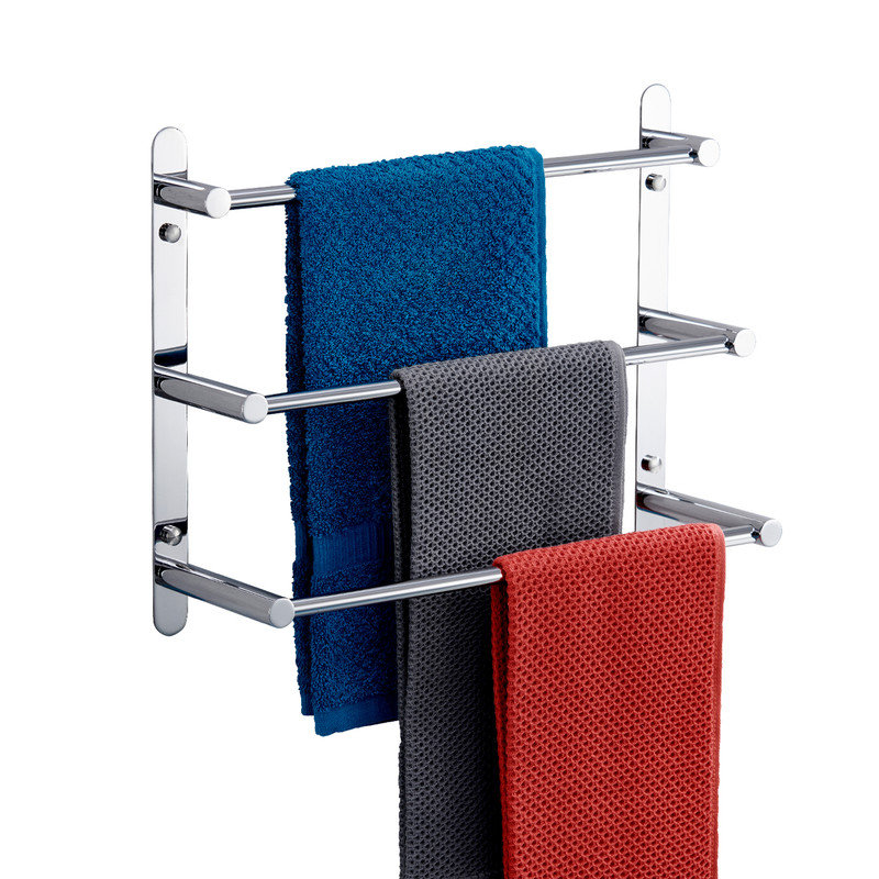 TOPCAN VANITY 23.6" Bathroom Wall Mounted Towel Rack SUS304 Stainless ...