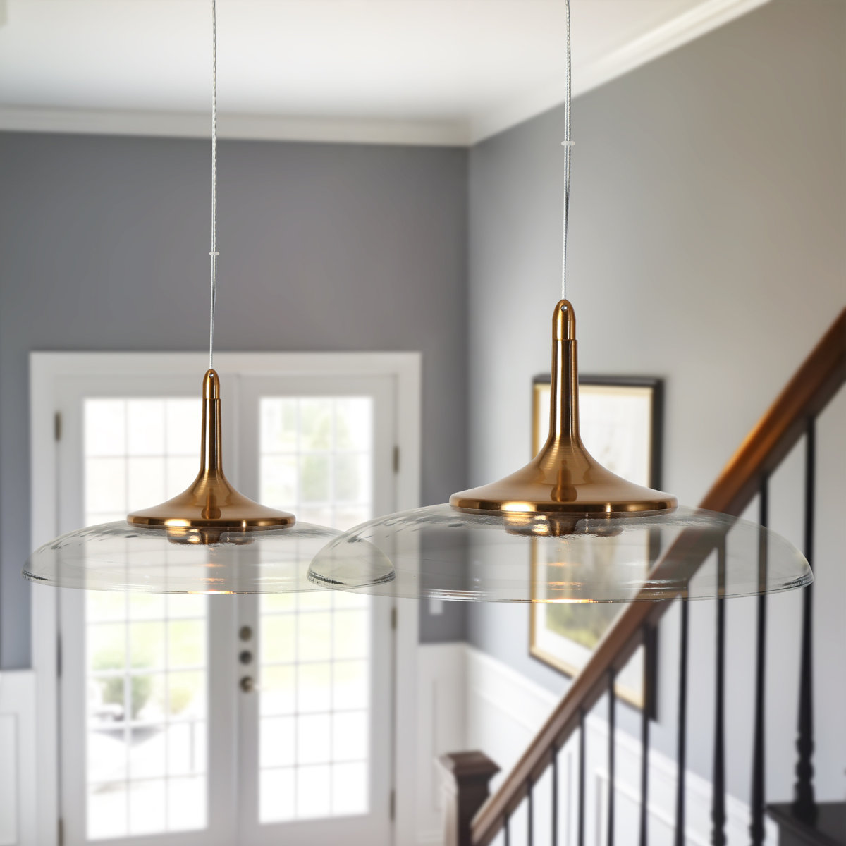 Mercer41 Tinslie 1 - Light 12.2 '' W LED Kitchen Lighting Pendant ...