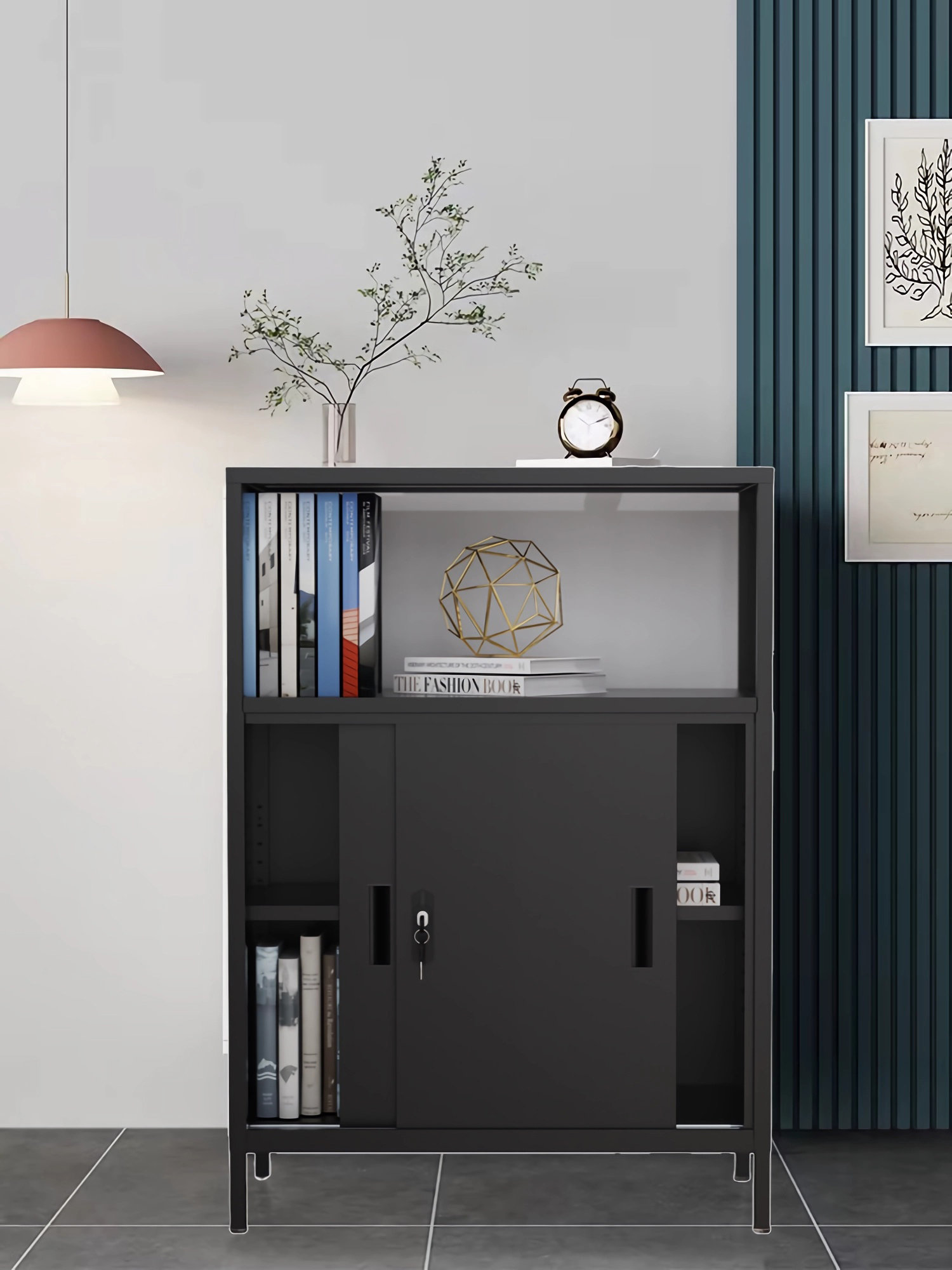 17 Stories Mobile Sliding Door Filing Cabinet - Wayfair Canada