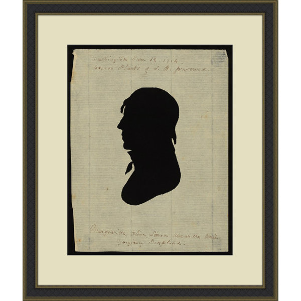 Wendover Art Group Colonial Male Silhouette 3 by Wendover Art Group ...