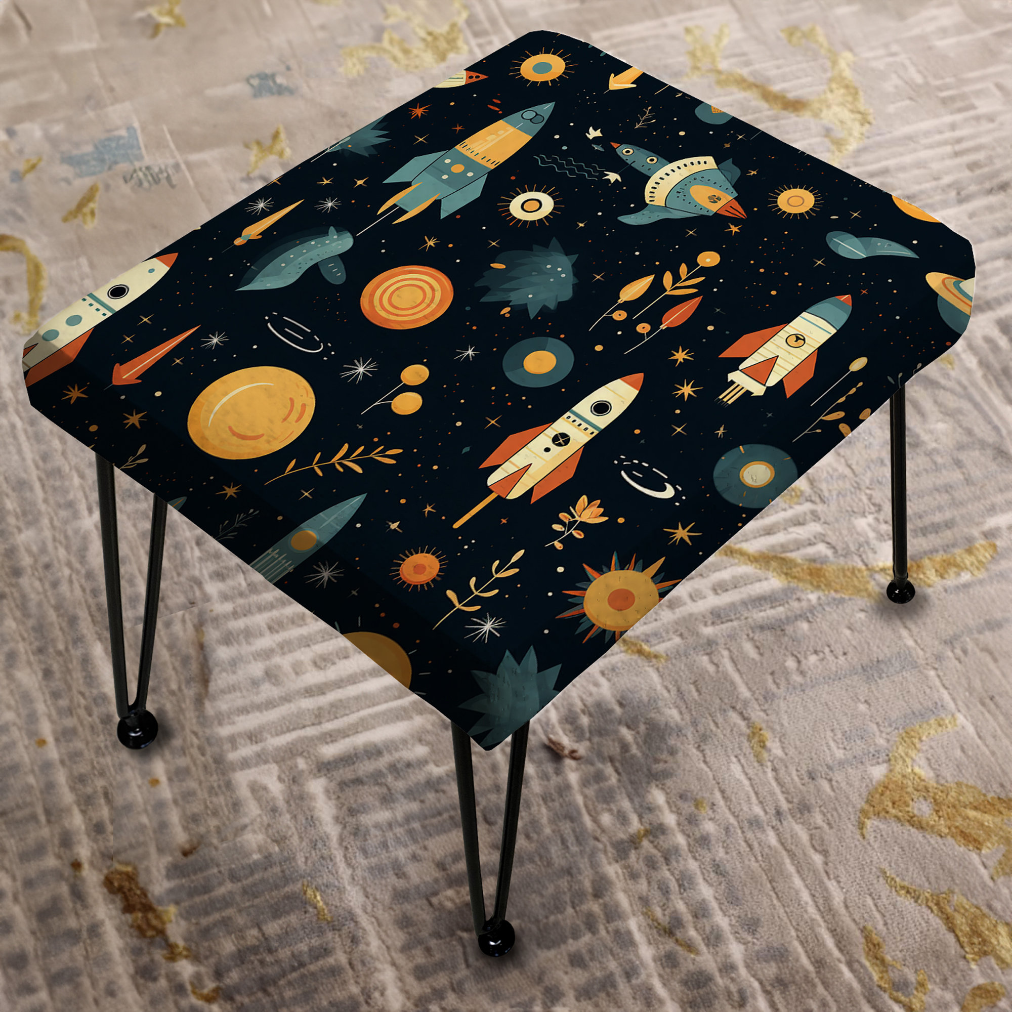 Design Art Outer Space Adventures For Kids Bedroom - Kids Bedroom ...