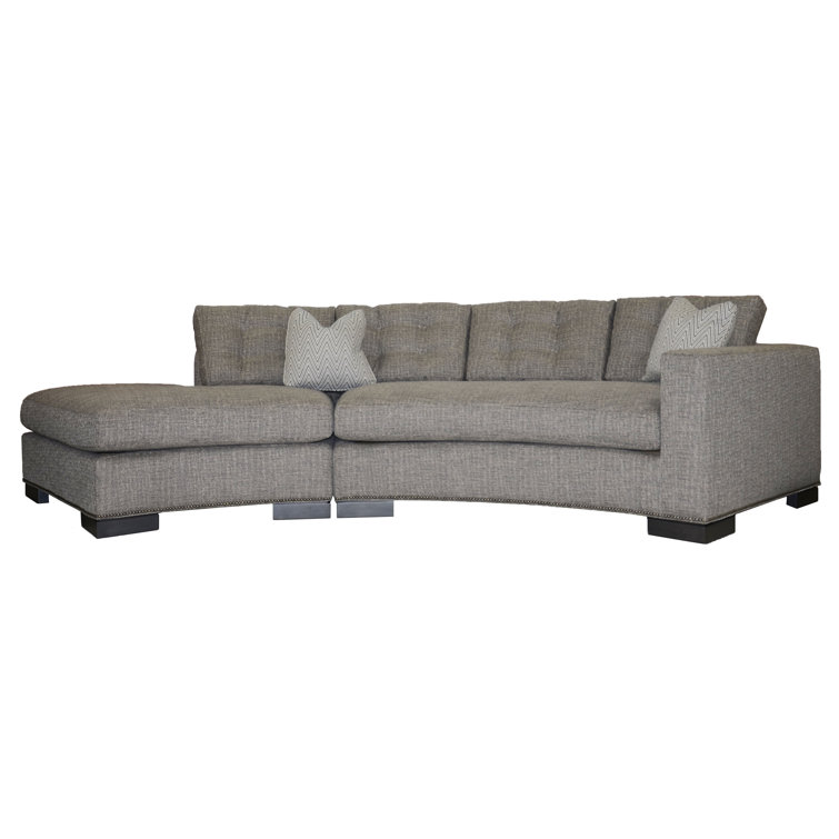 Vanguard Furniture Michael Weiss 2-Piece Loveseat Lounge Sectional ...