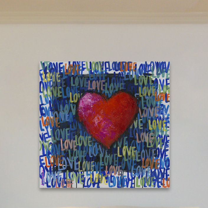 East Urban Home Alain Bonnec - Wrapped Canvas Painting | Wayfair.co.uk