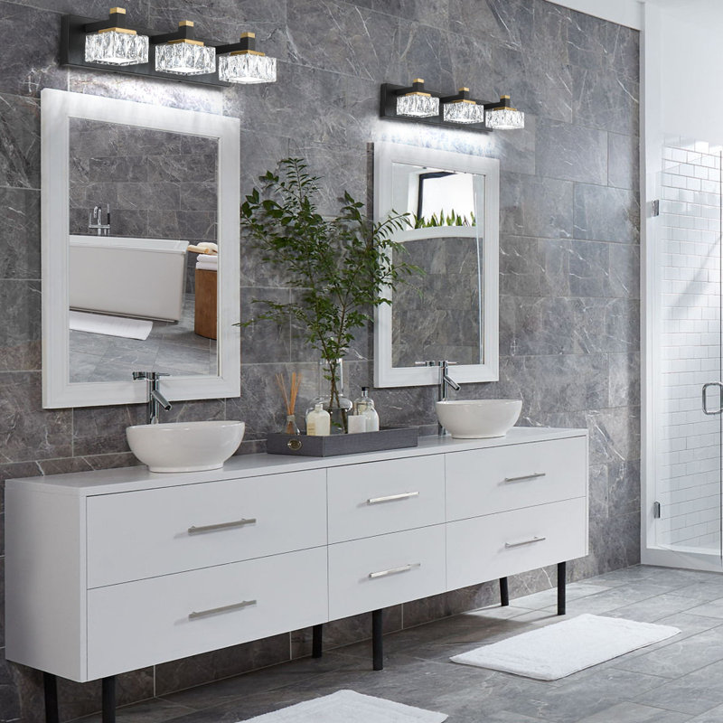 Everly Quinn Dimmable LED Vanity Light & Reviews | Wayfair