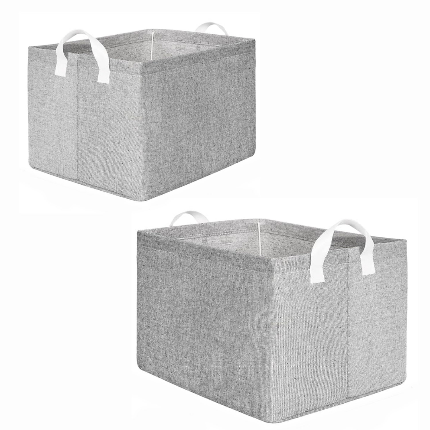 Ameriwood Large Storage Baskets with Metal Frame, 2-Pack | Wayfair