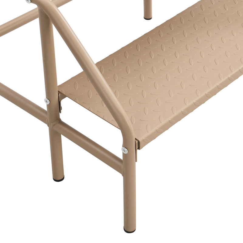 Symple Stuff Northview Heavy-Duty Industrial 2 - Step Steel Step Stool ...