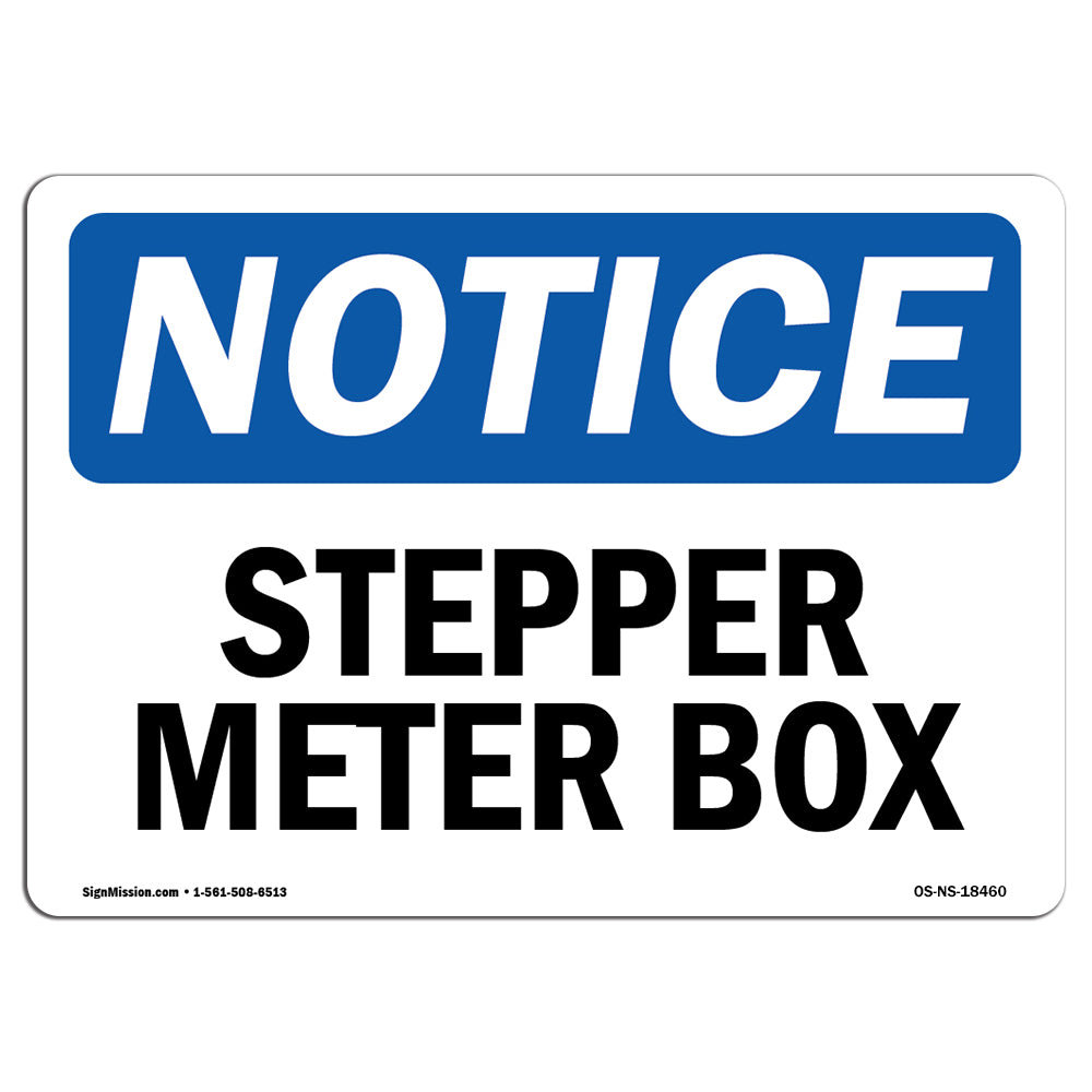 SignMission Stepper Motor Box Sign | Wayfair