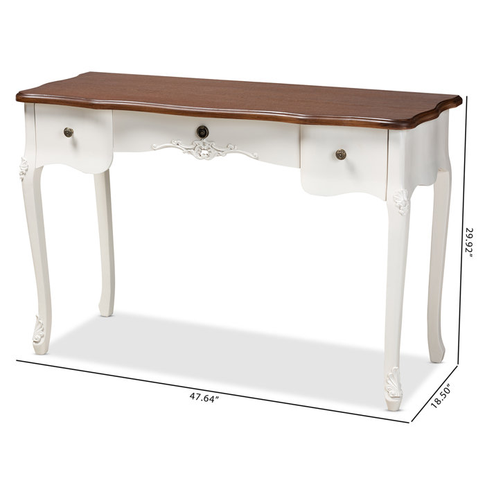 Ophelia & Co. Widmer Solid Wood Console Table & Reviews | Wayfair