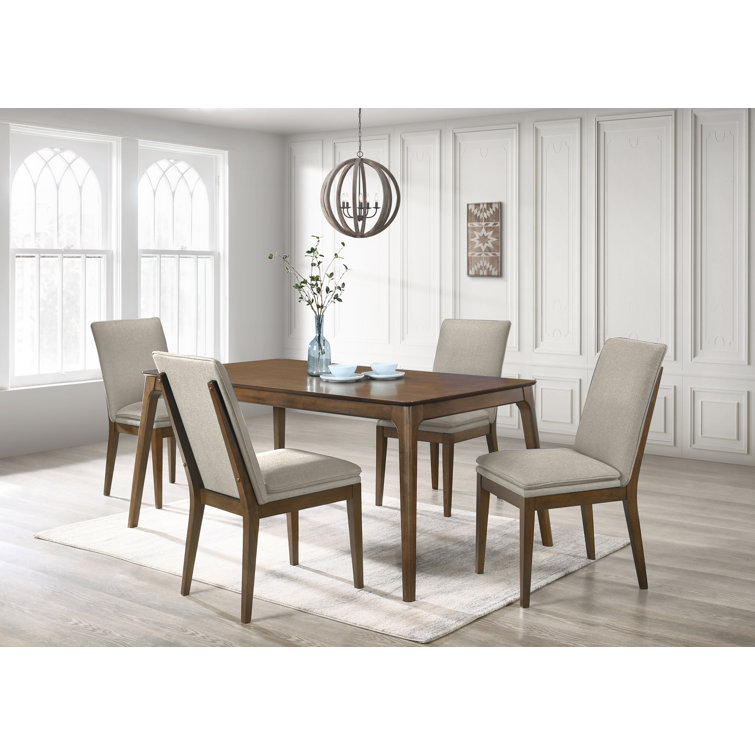 Wade Logan® Benonie 4 - Person Dining Set & Reviews | Wayfair