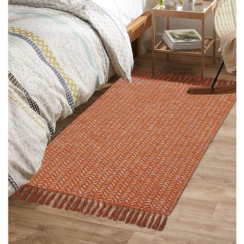 Latitude Run® The Boho Hallway Runner Rug, 2x6 Laundry Room Lightweight ...