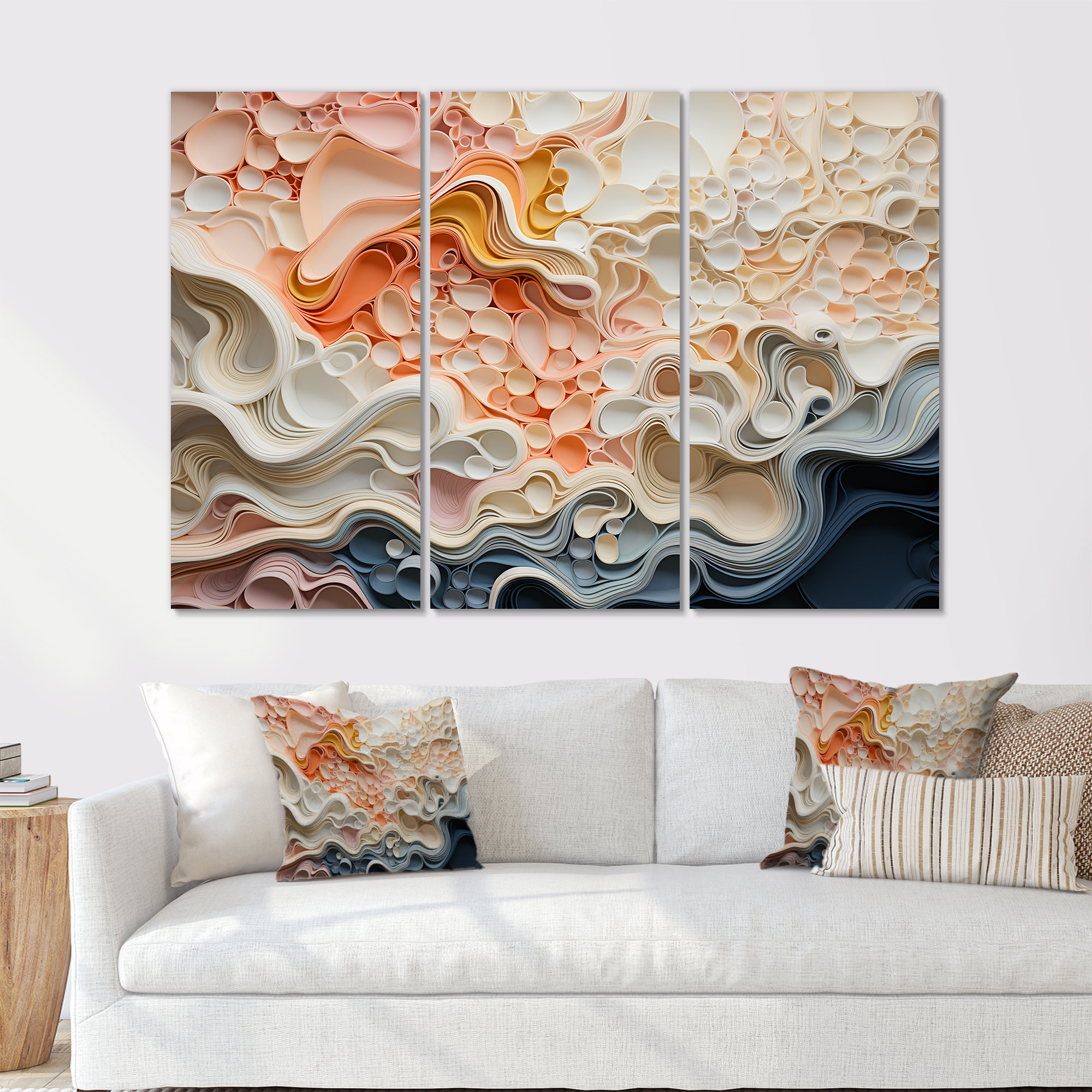 Ivy Bronx Burris - Abstract Wall Decor Set | Wayfair