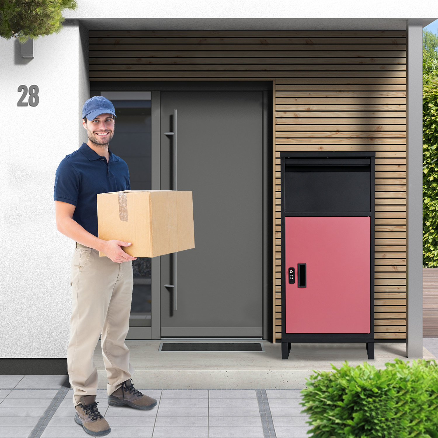 ShangQuan WuLiu Package Delivery Boxes,Galvanized Steel Parcel Drop Box ...