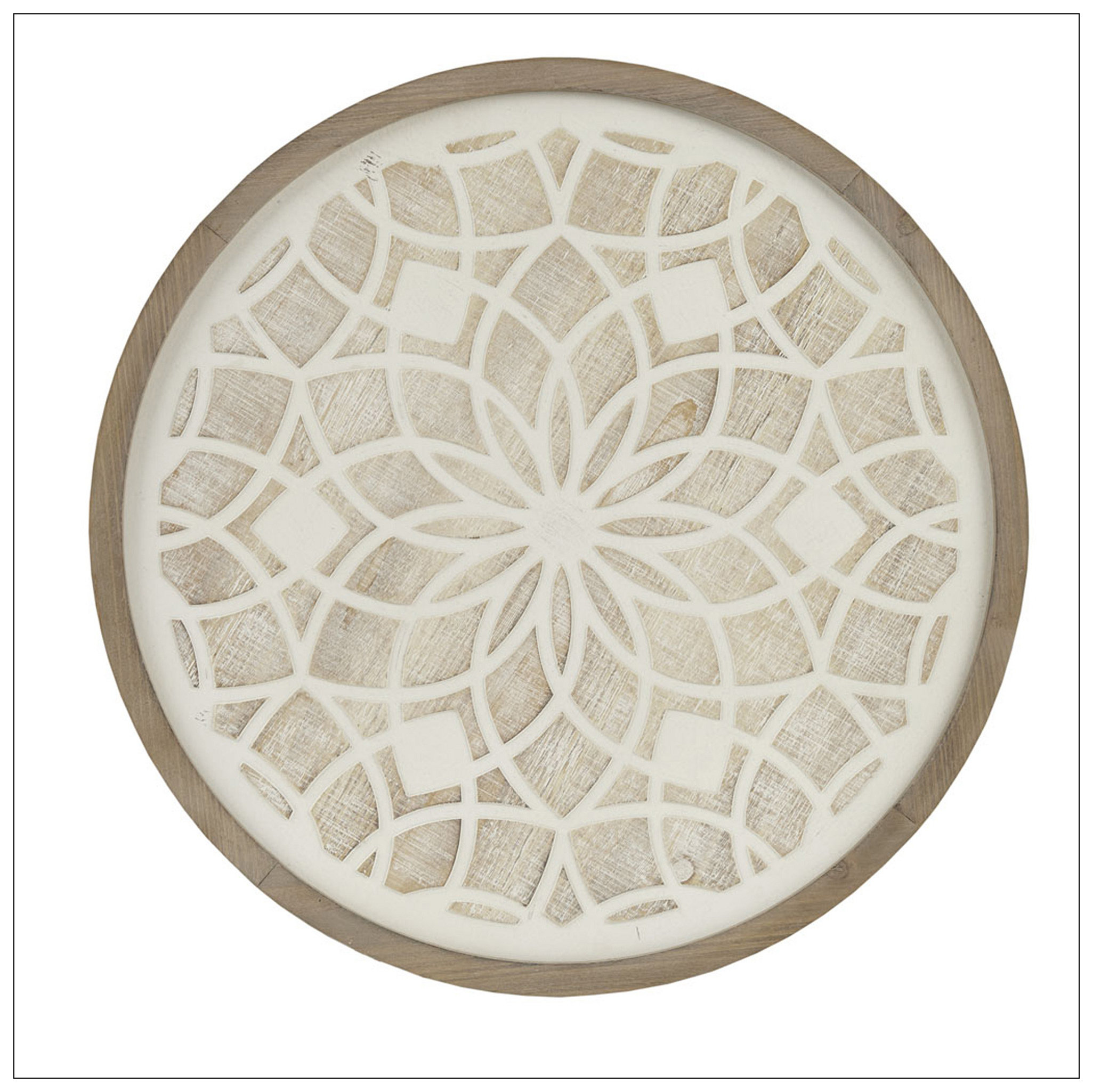 Dakota Fields Round Two-Tone Medallion Wall Decor | Wayfair