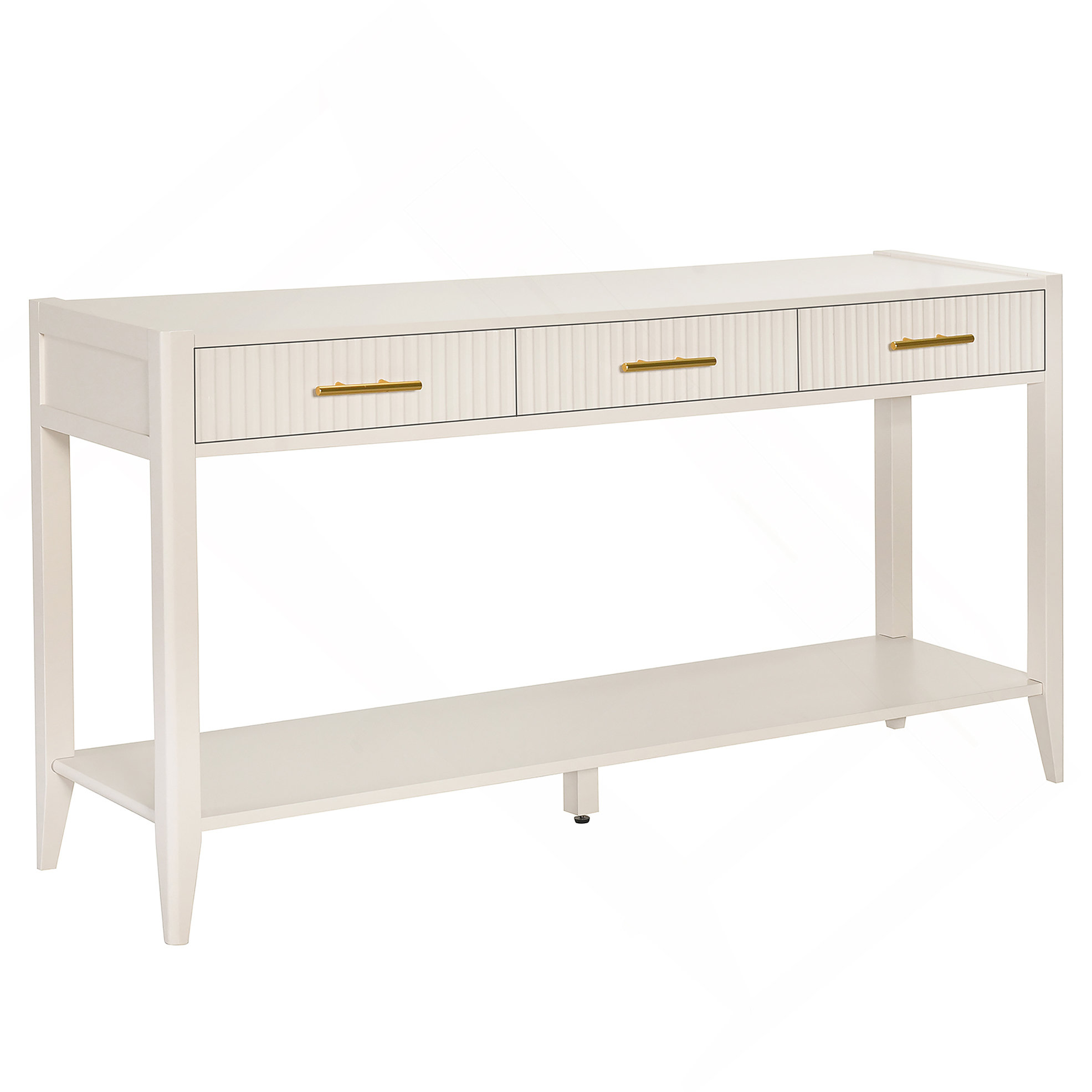 Latitude Run® High-Quality Entryway Console Table with Vertical Stripe ...