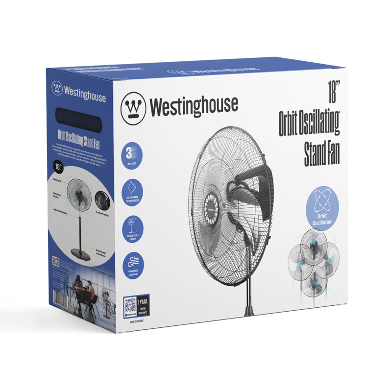 Westinghouse 18-Inch Orbit Oscillating Stand Fan - Wayfair Canada