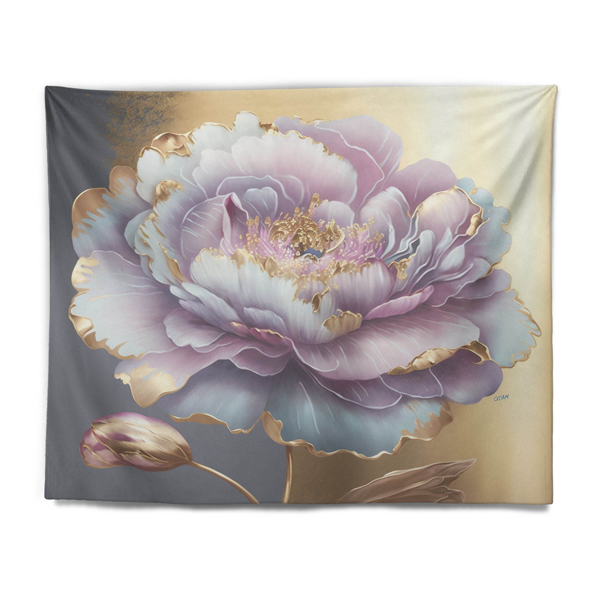 House of Hampton Purple Hue Single Flower I - Floral & Botanical Wall ...