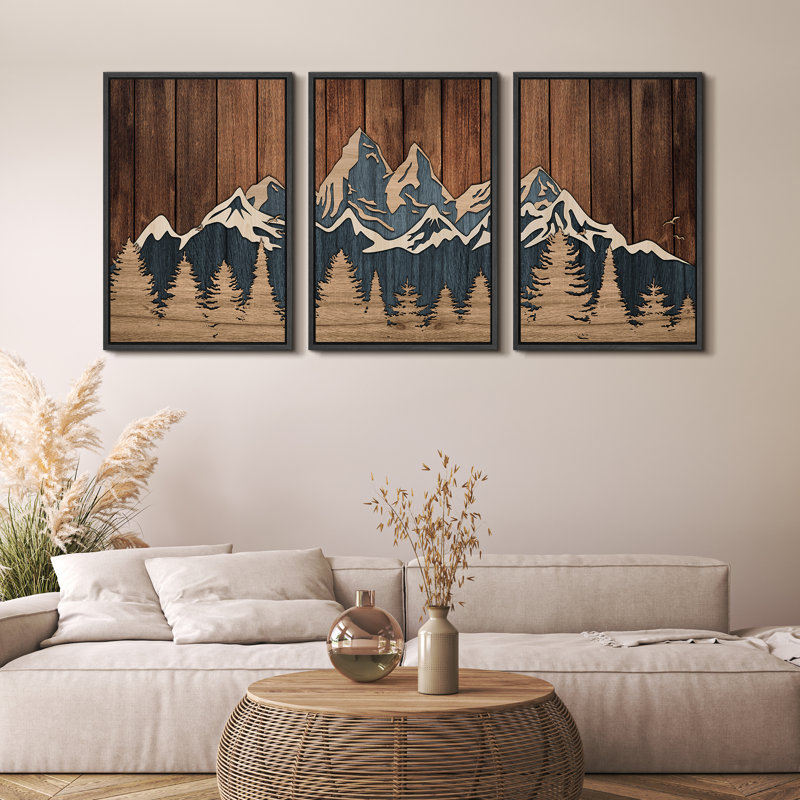 wood wall poster frames