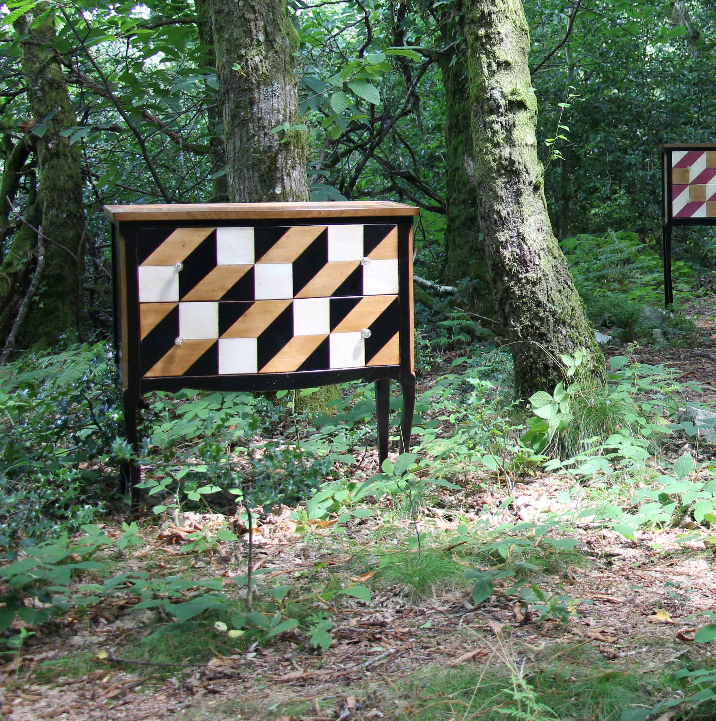 Michel Ferrand Atout Carreau 2 Drawer Piece (Tall) - Wayfair Canada