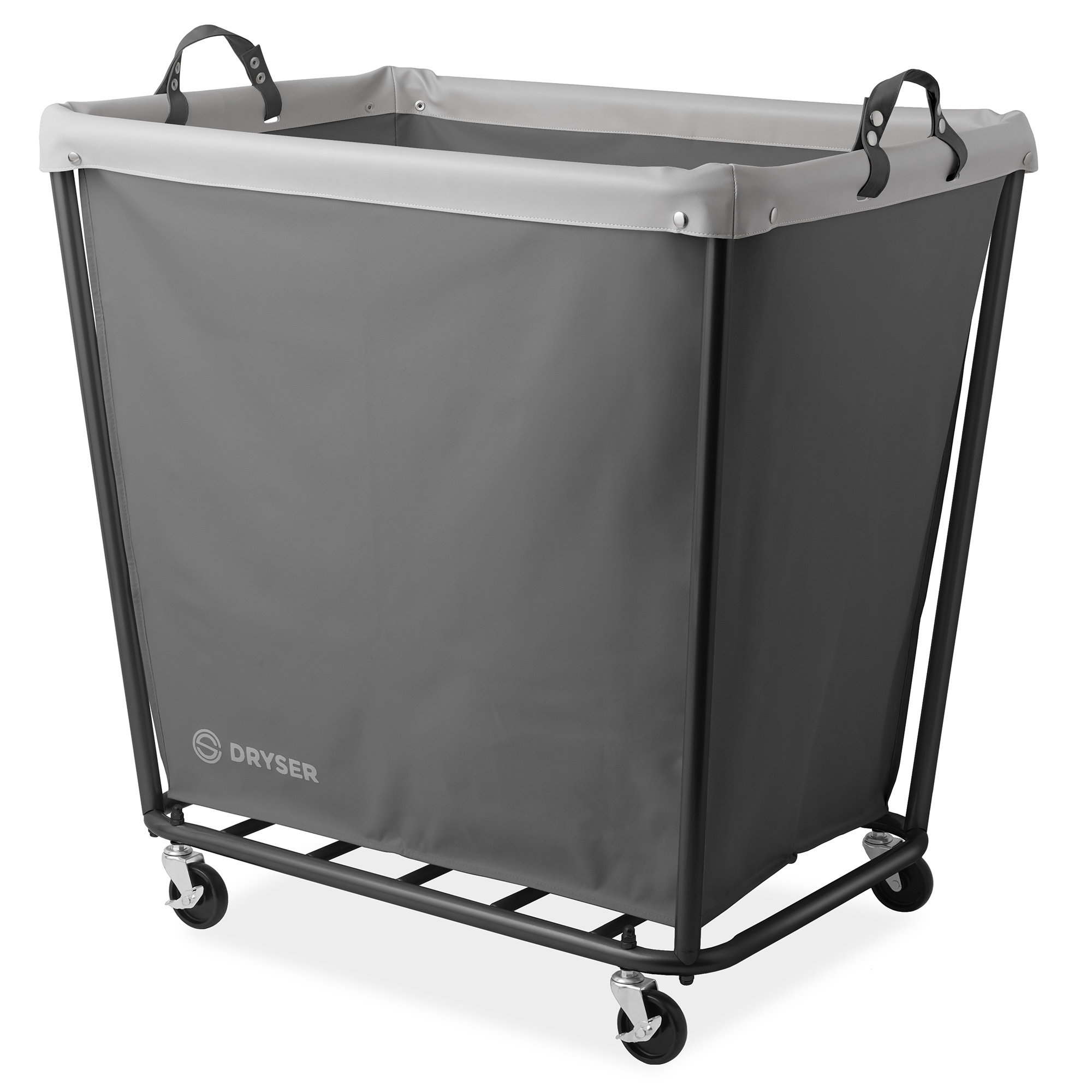 Dryser Metal Free-Standing Laundry Cart with Wheels | Wayfair
