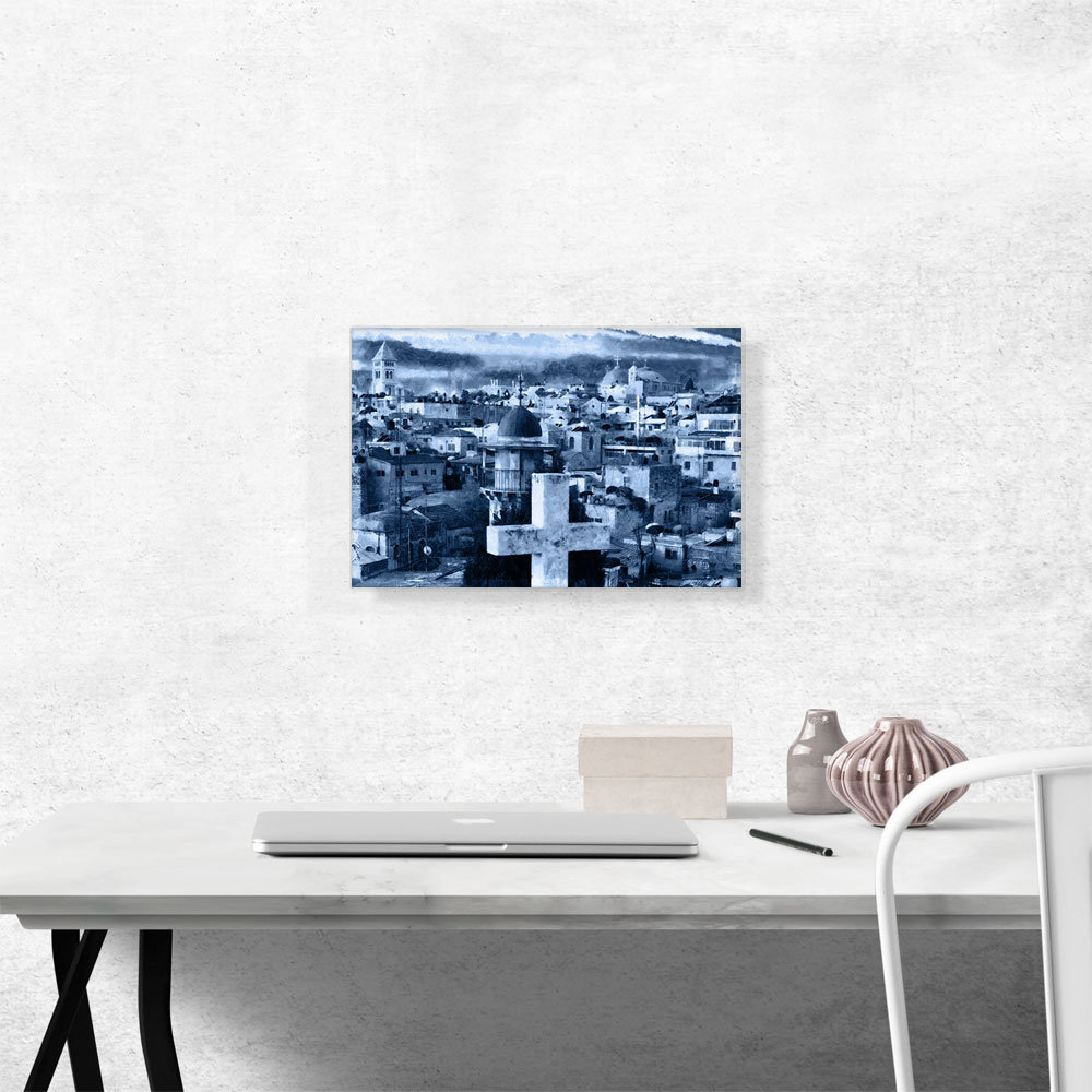 ARTCANVAS Jerusalem Home Decor - Wrapped Canvas Photograph Print | Wayfair