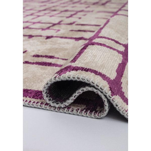 Lofy Shell Cotton Geometric Rug - Wayfair Canada