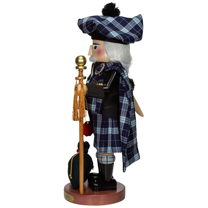 Kurt Adler Steinbach Scottish Santa Nutcracker | Wayfair