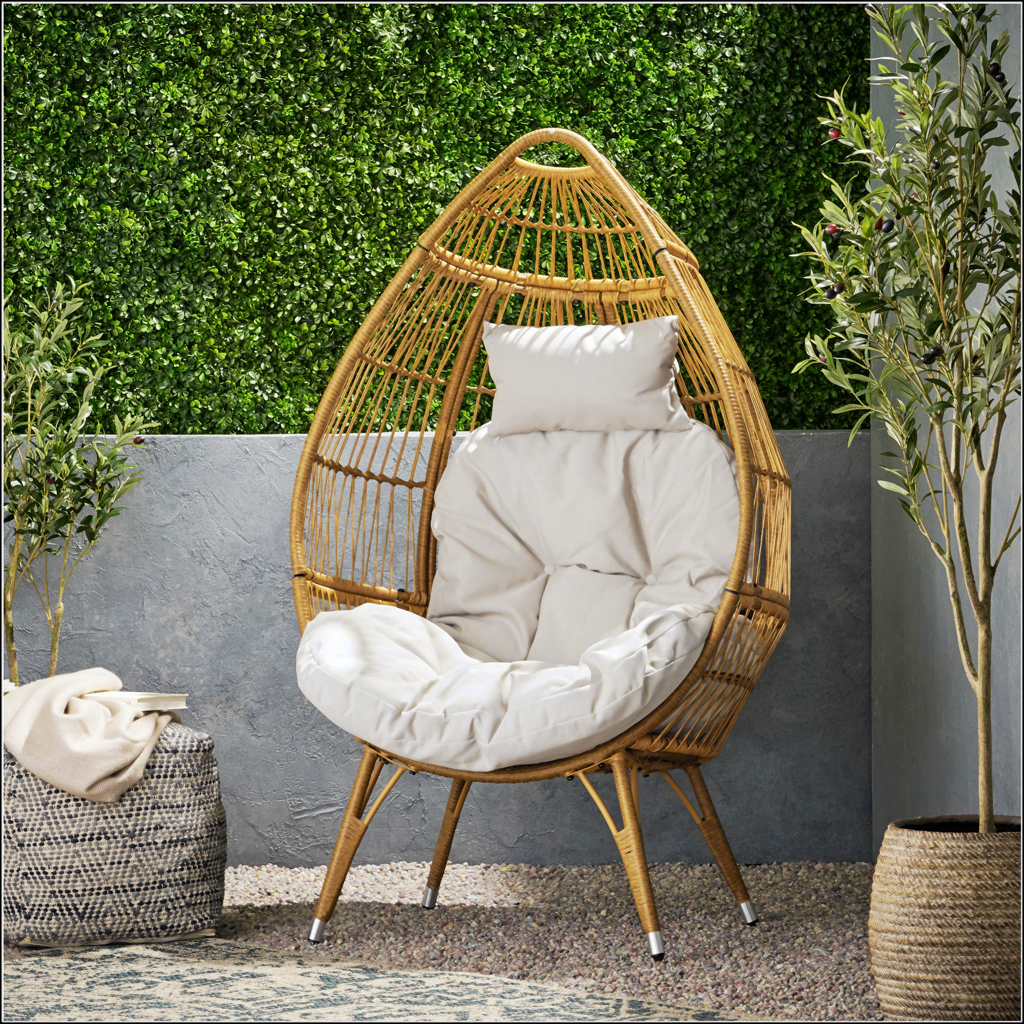 Dakota Fields SERINA TEARDROP CHAIR - Wayfair Canada