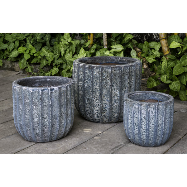 Bungalow Rose 3-Piece Terracotta Pot Planter Set | Wayfair