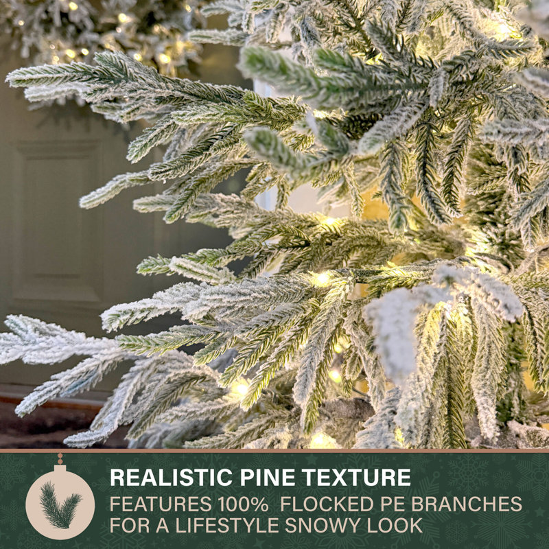 Fraser Hill Farm Potted Artificial Holiday Porch Tree | Joss & Main