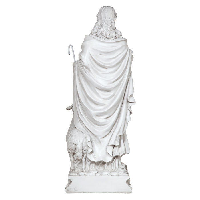 Design Toscano Jesus The Good Shepherd Garden Statue & Reviews | Wayfair