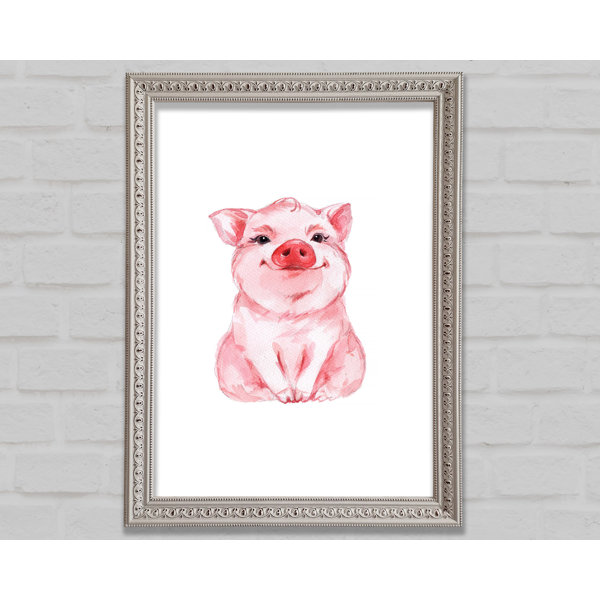 Bright Star Cute Little Piggy - Single Picture Frame Art Prints ...