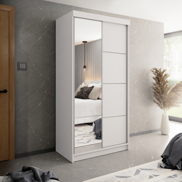 Latitude Run Albree 2 Door Wardrobe | Wayfair.co.uk