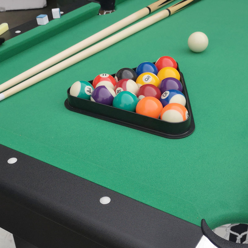 iYofe 65.7"L Portable Pool Table for Families with Easy Folding for ...