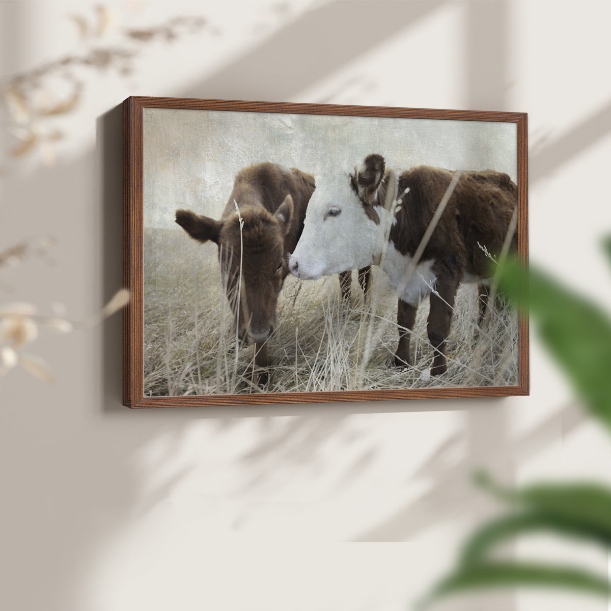 Gracie Oaks Two Friends -Framed Print - Restickable | Wayfair