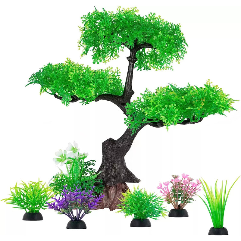 Tucker Murphy Pet™ Underwater Plant Fish Tank Tree Decor Aquarium ...