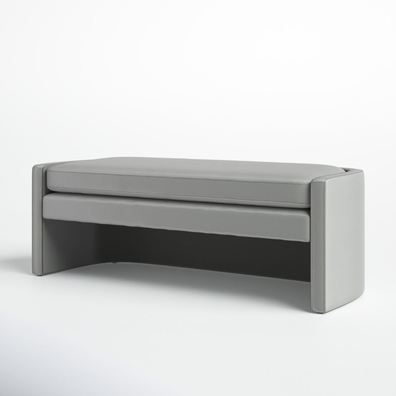 Joss & Main Toni Velvet Upholstered Bench | Wayfair