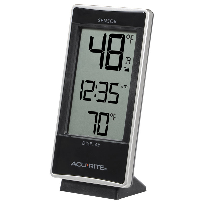 AcuRite Digital Thermometer with Indoor and Outdoor Temperature (02059M ...