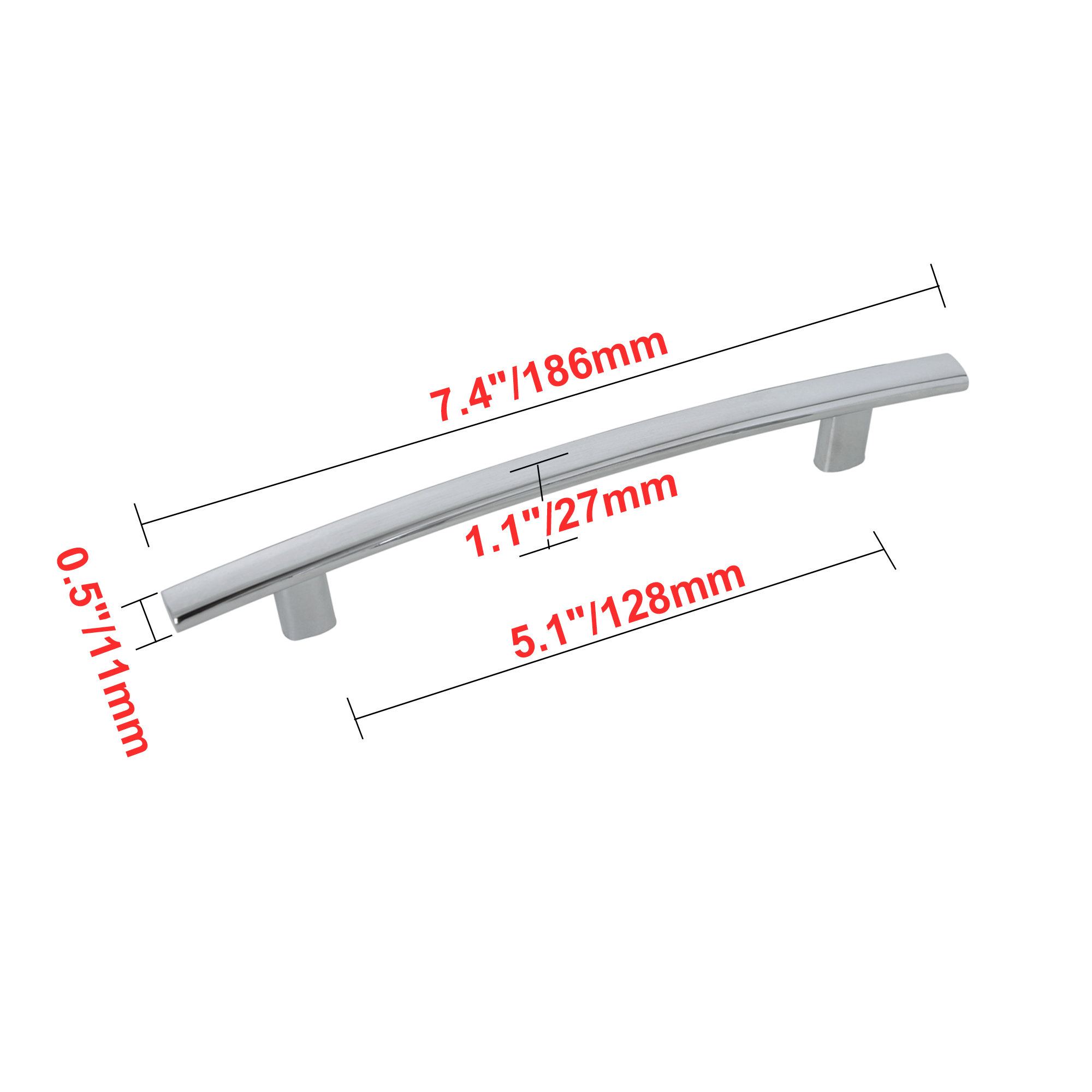 Utopia Alley Centura Pull Handle - Decorative Cabinet Drop Pull Handles ...