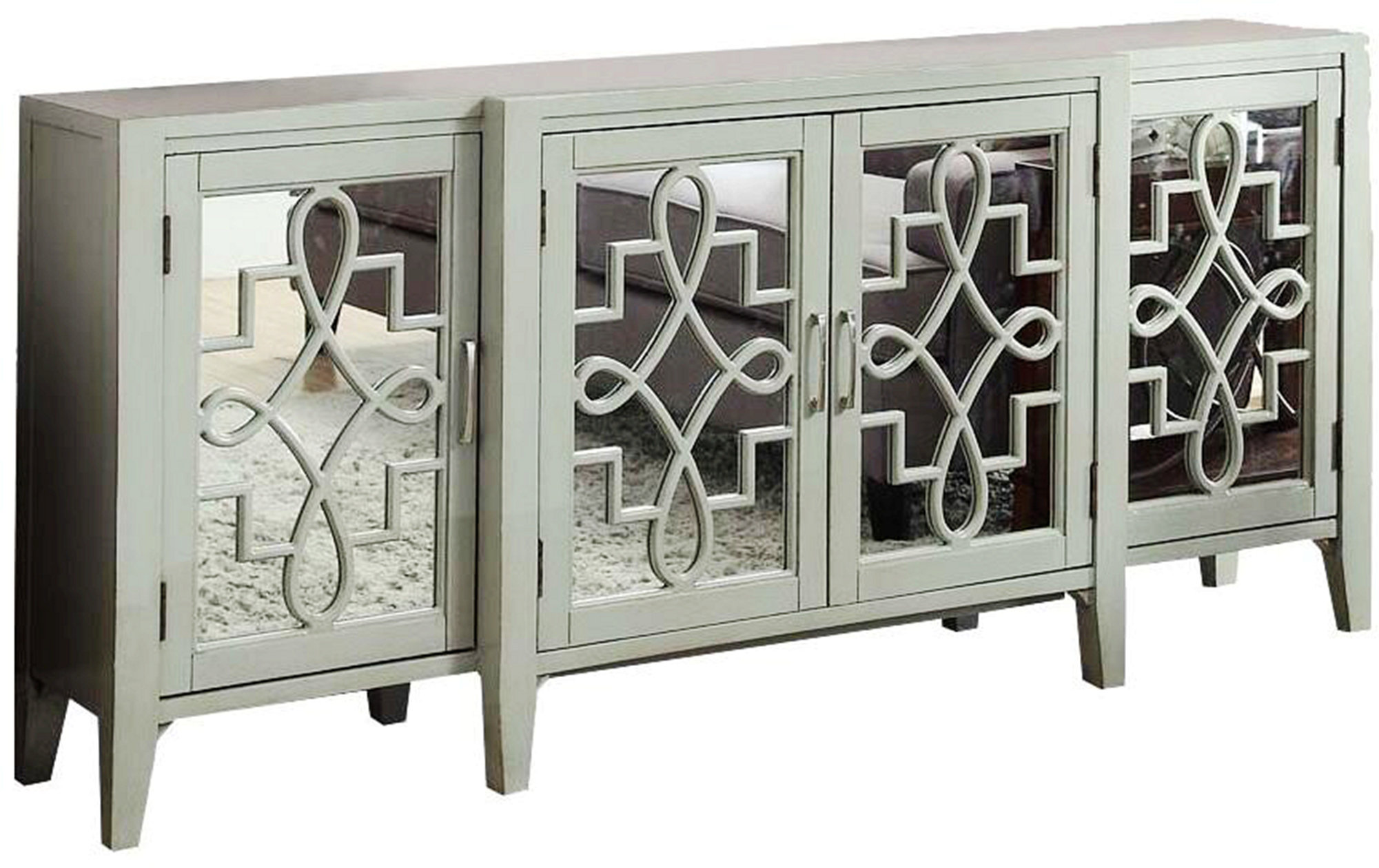 Wildon Home® Dilara 72'' Console Table,Sideboard,Cabinet with 4 Doors ...