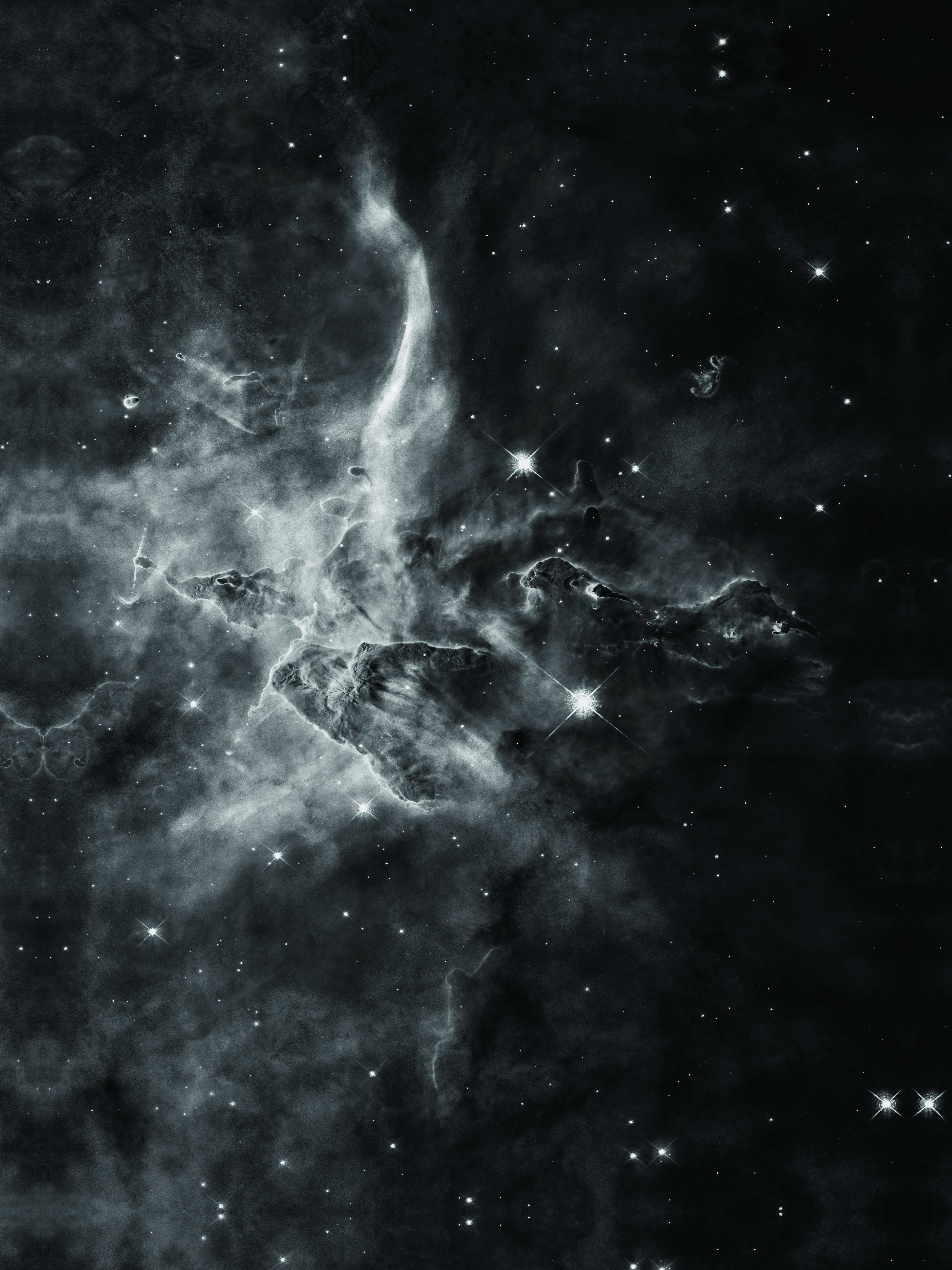 Wrought Studio™ Space Galaxy - Wrapped Canvas Print | Wayfair