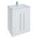 K-Vit Purity 600mm Floor Standing Vanity Unit with Mid Depth Basin in ...
