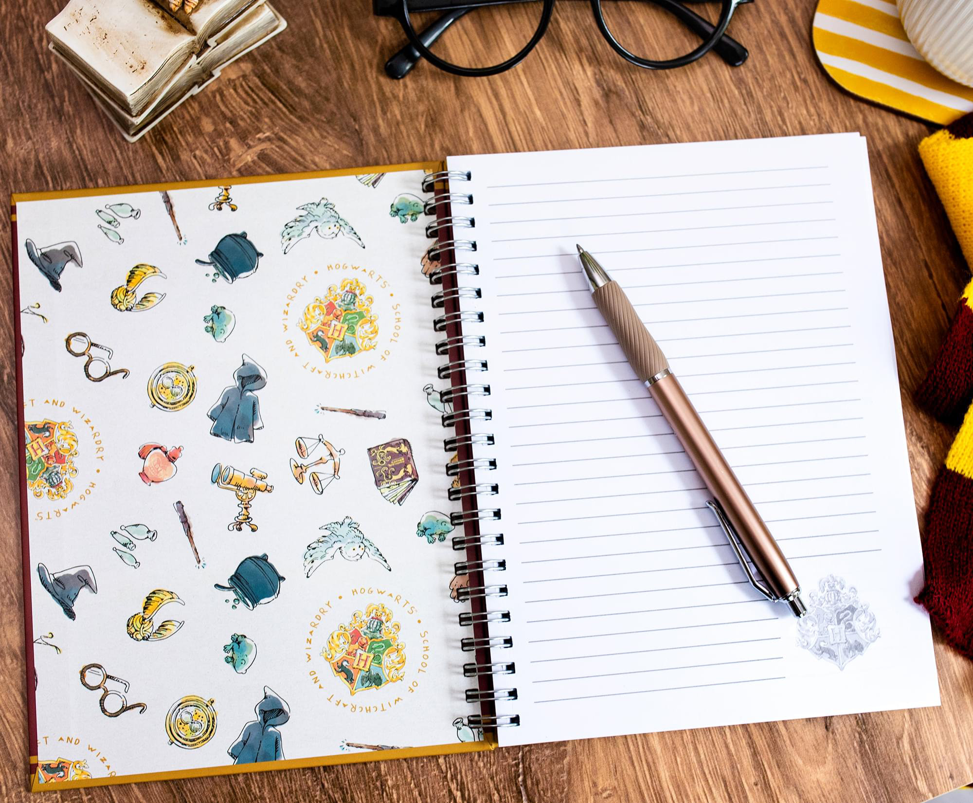 Silver Buffalo Harry Potter Spiral Journal Notebook | Wayfair