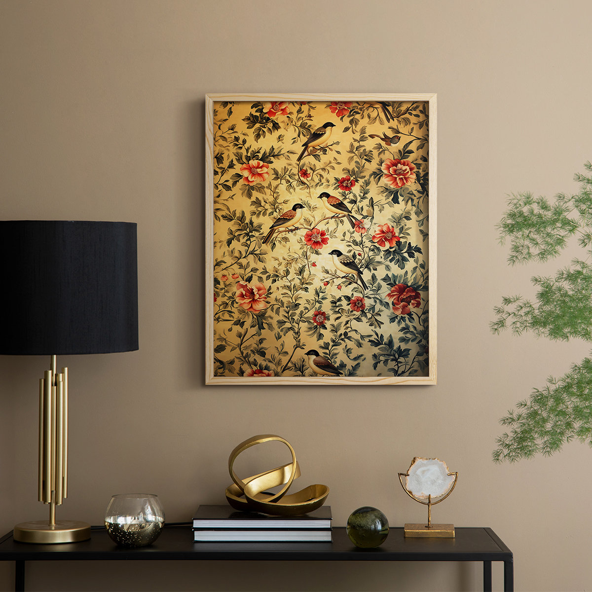 Lark Manor WM MORRIS Series CLIII Framed Print - Solid Wood - Wayfair ...